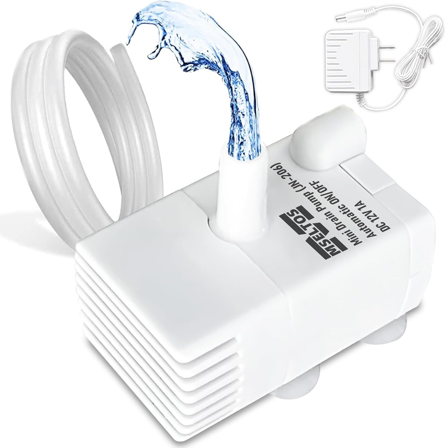 Mini Submersible Pump with Water Level Sensor, 5ft Lift, 55GPH ...