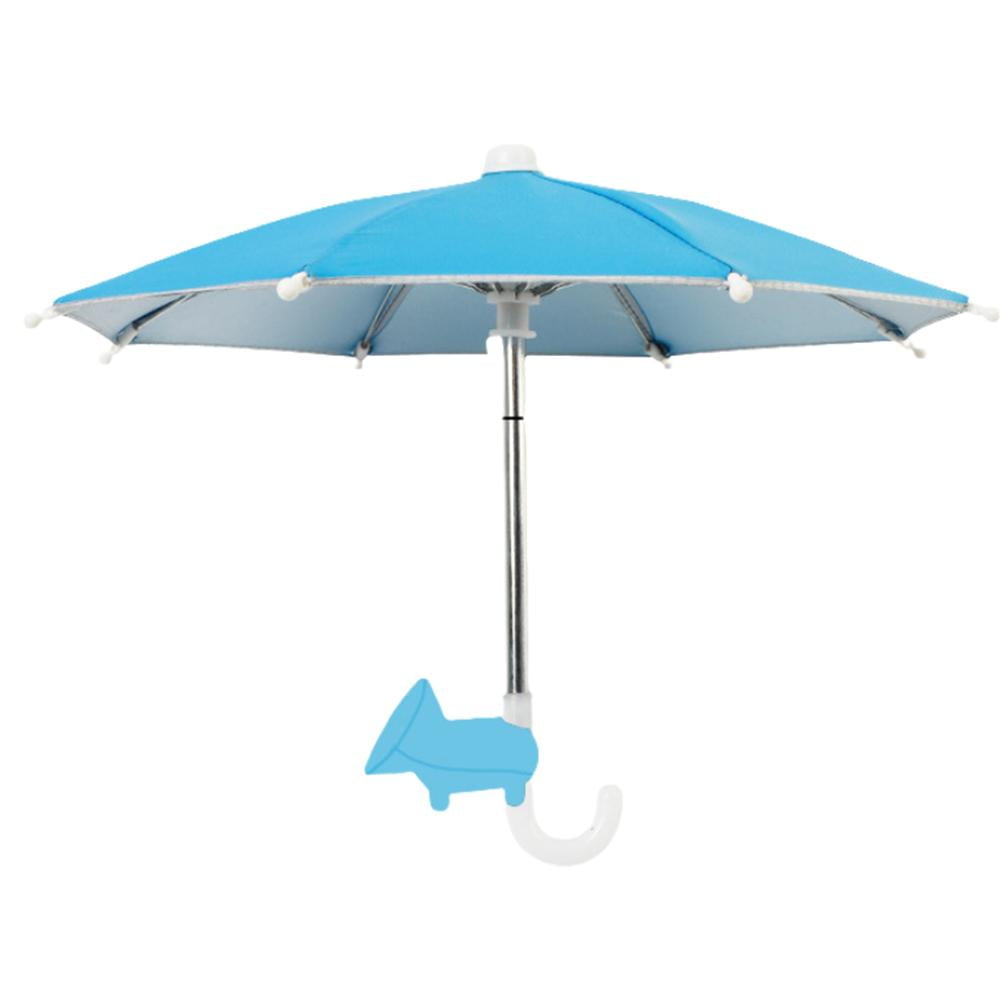 Mini Sun Shade Mobile Phone Holder Sun Umbrella Suction Cup Portable ...