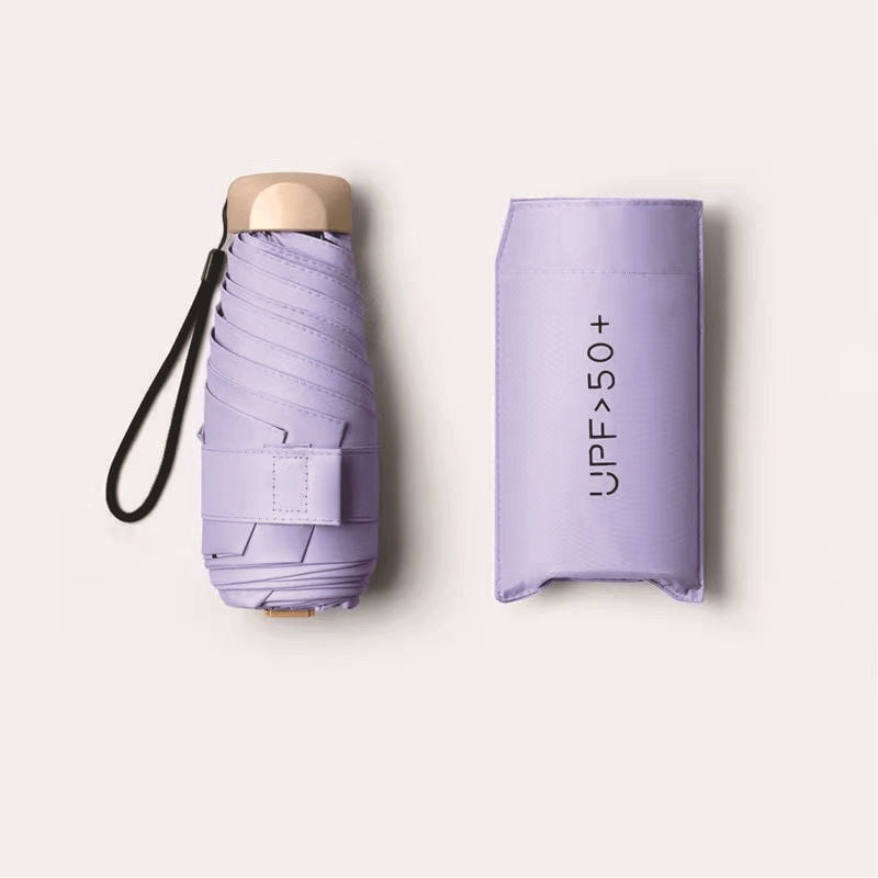 Mini Sun Umbrella, Small Pocket Umbrella, Folding Umbrella, Lightweight ...