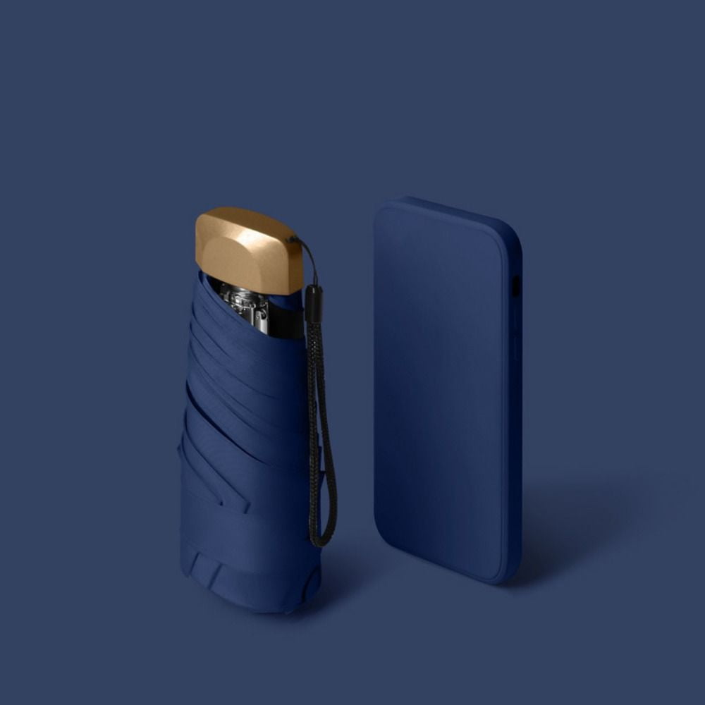 Mini Sun Umbrella Vinyl Folding Umbrella UV Ultraviolet Protection ...