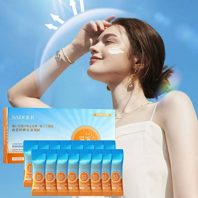 Mini Sunscreen Bulk, Mini Sun Cream in Travel Size, Anti-Ageing Sun ...