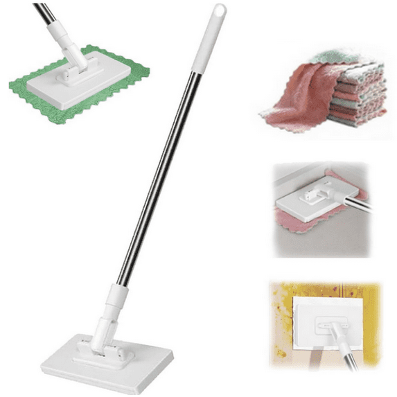 Mini Sweepers Mop, Automatic Cloth Changing, Portable Flat Dust Mop ...
