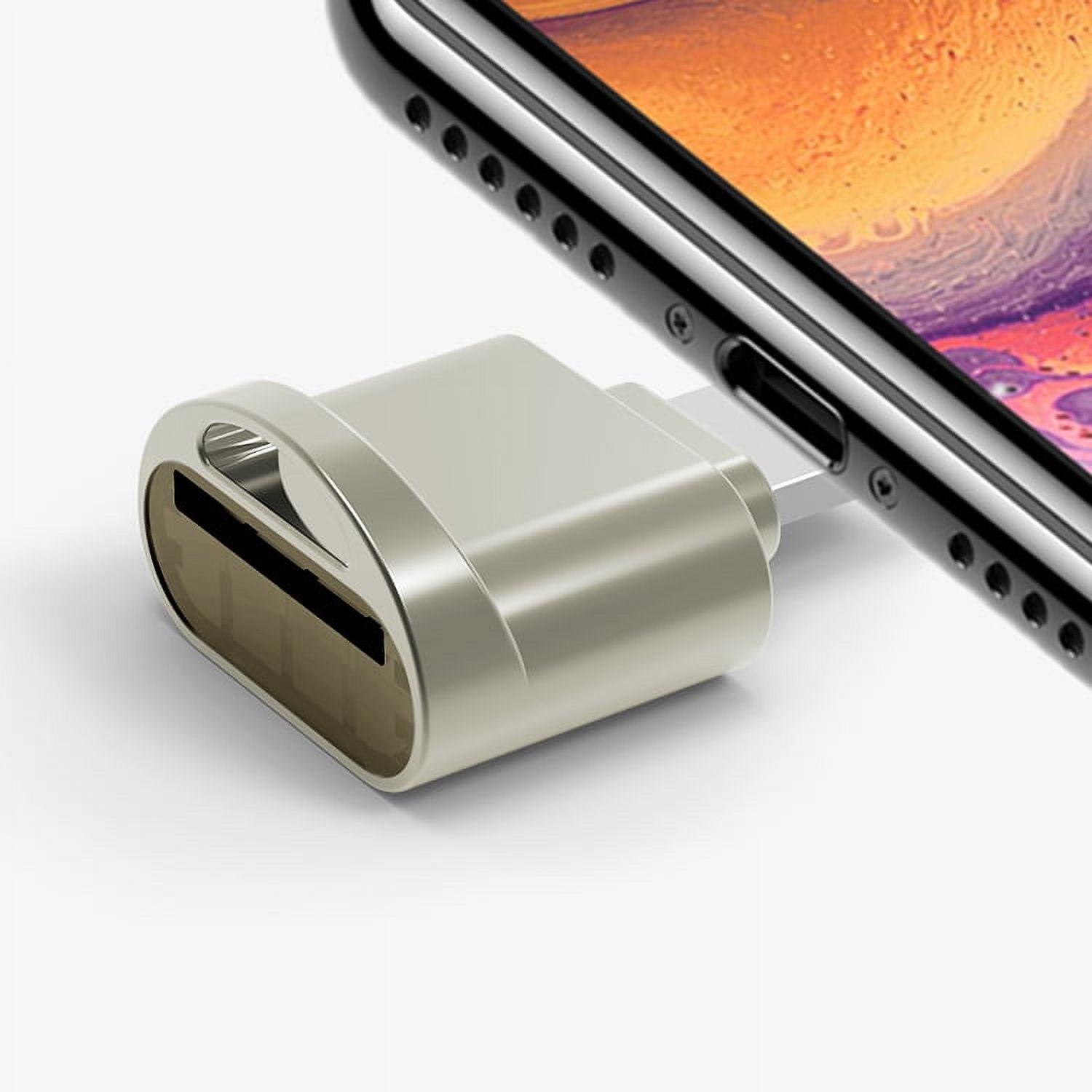 Mini TF card mobile phone card reader for Huawei type-c Android phone ...