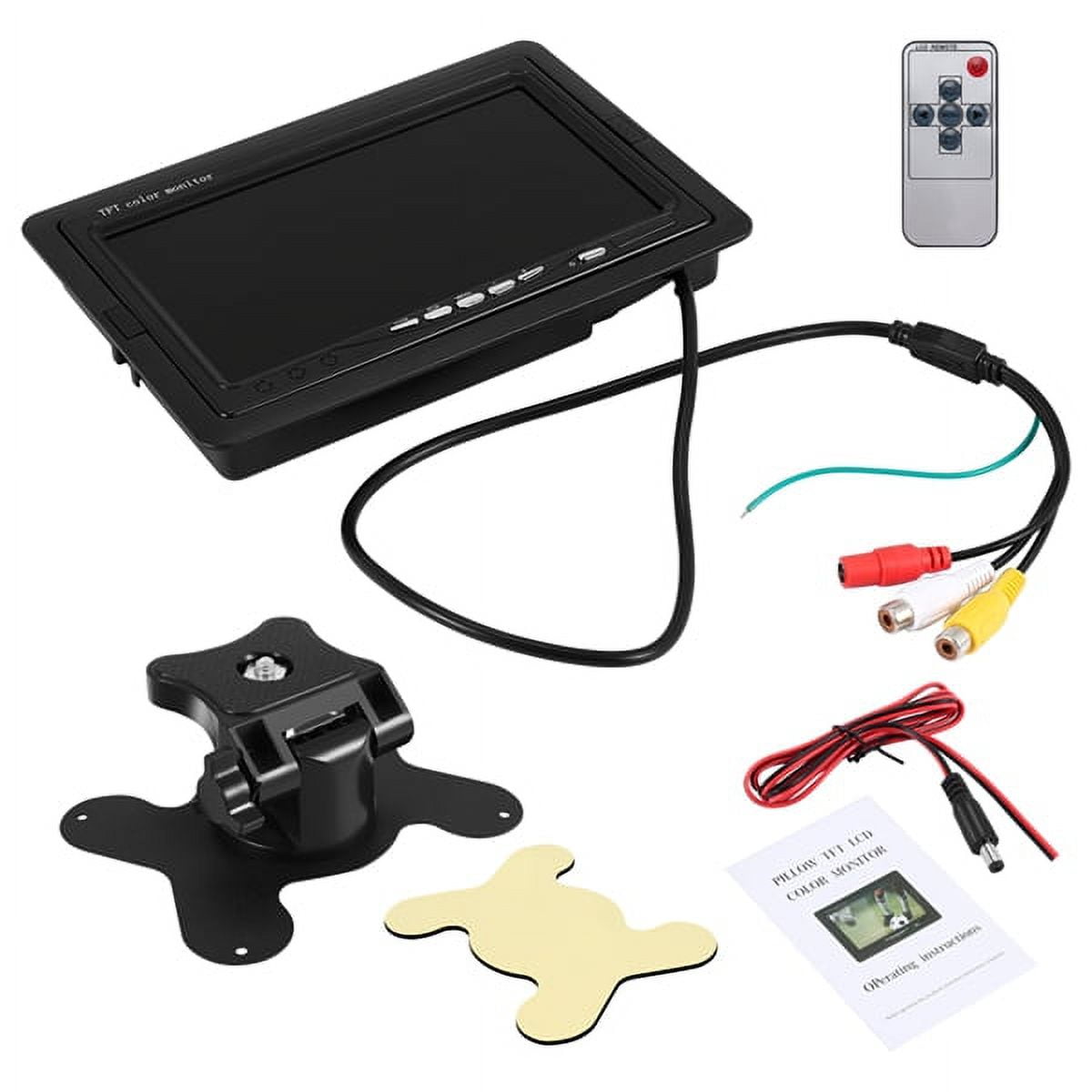 Mini TV 7 Inch HD Monitor 800X480 Portable Car LCD Screens on DVD/CMMB ...