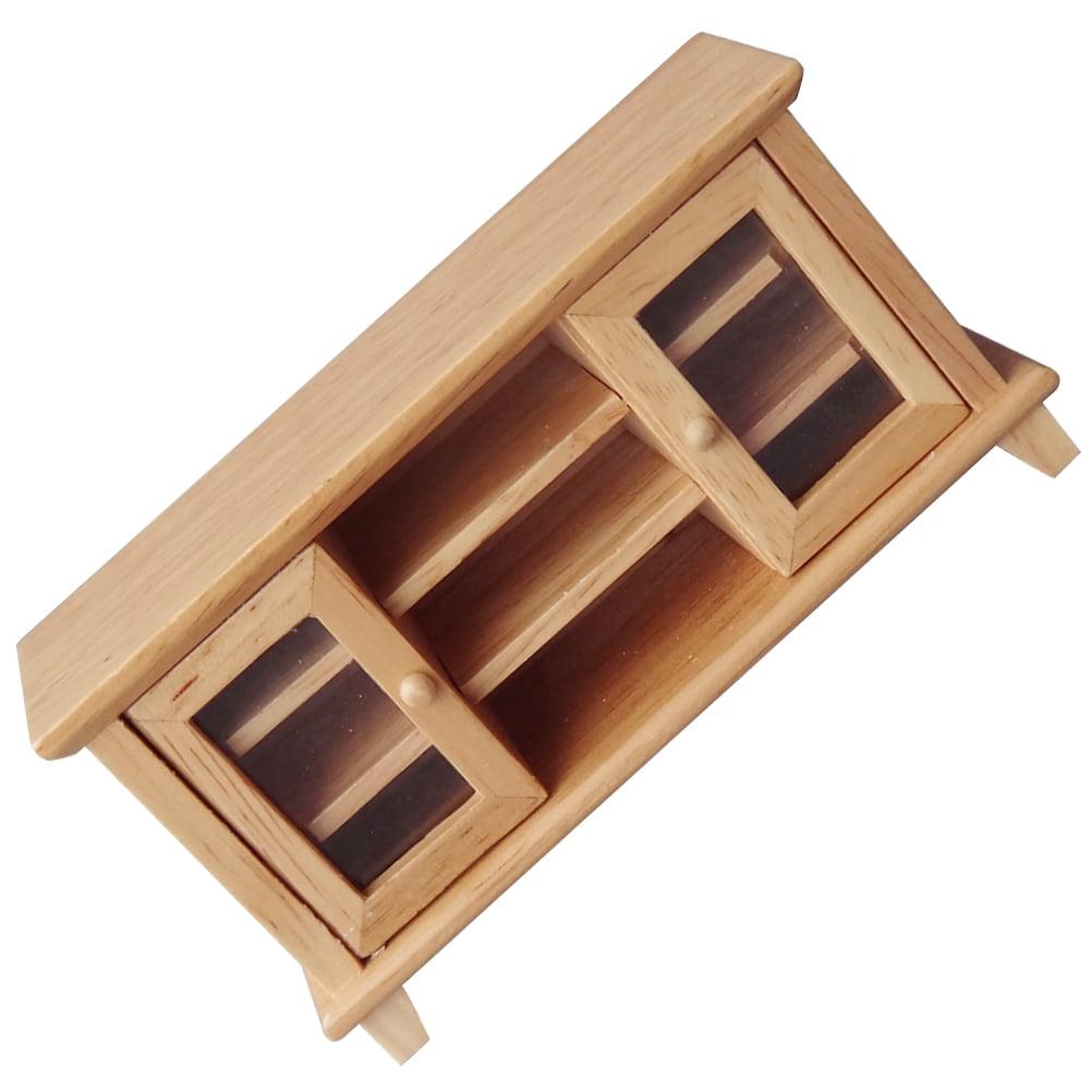 CRILSTYLEO Miniature Furniture Model Toy Wood 1Pack 4.72X2.55X1.81in ...