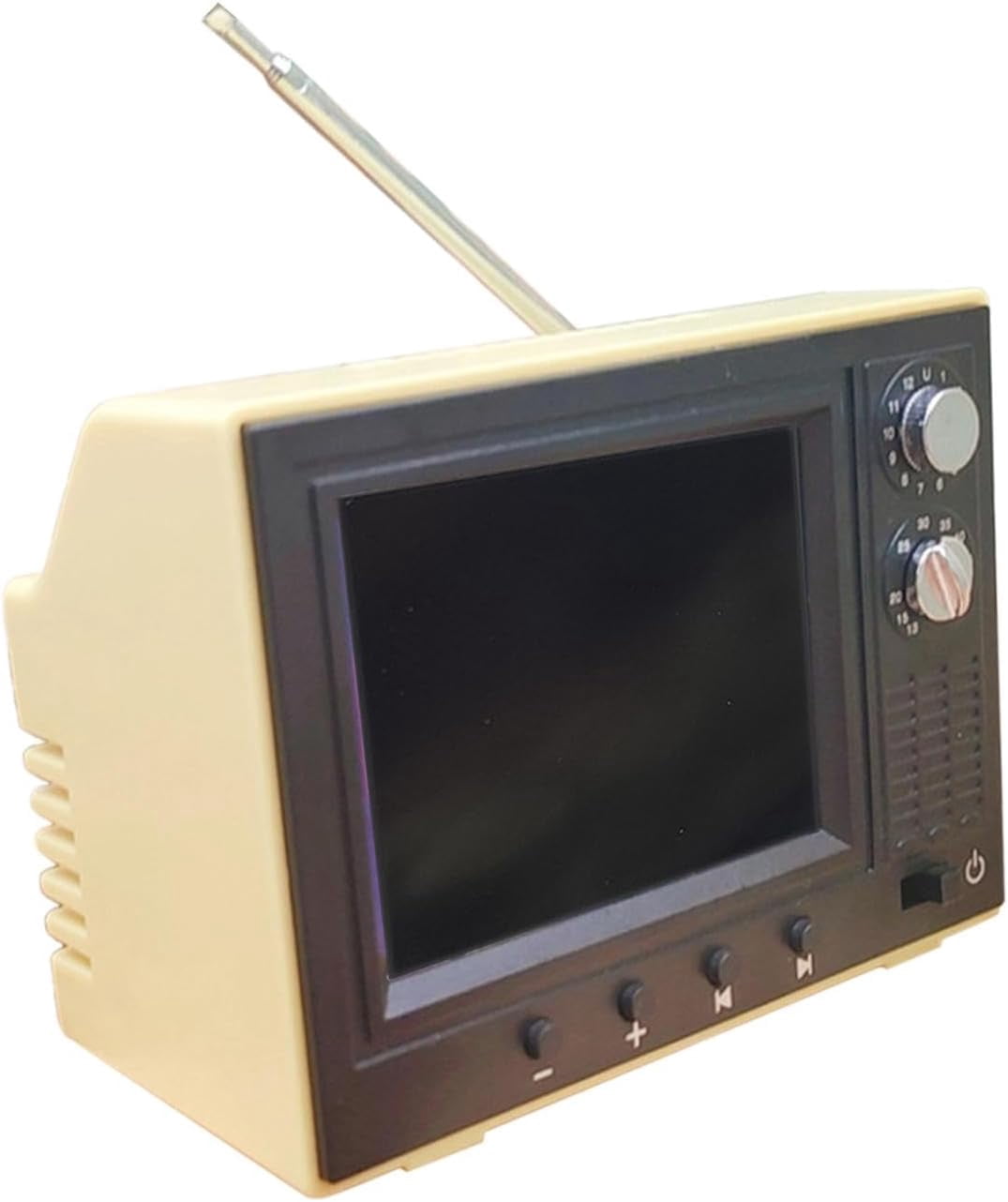 Mini TV Prop Mini Working TV for Dollhouse Gift Miniatures Furniture ...
