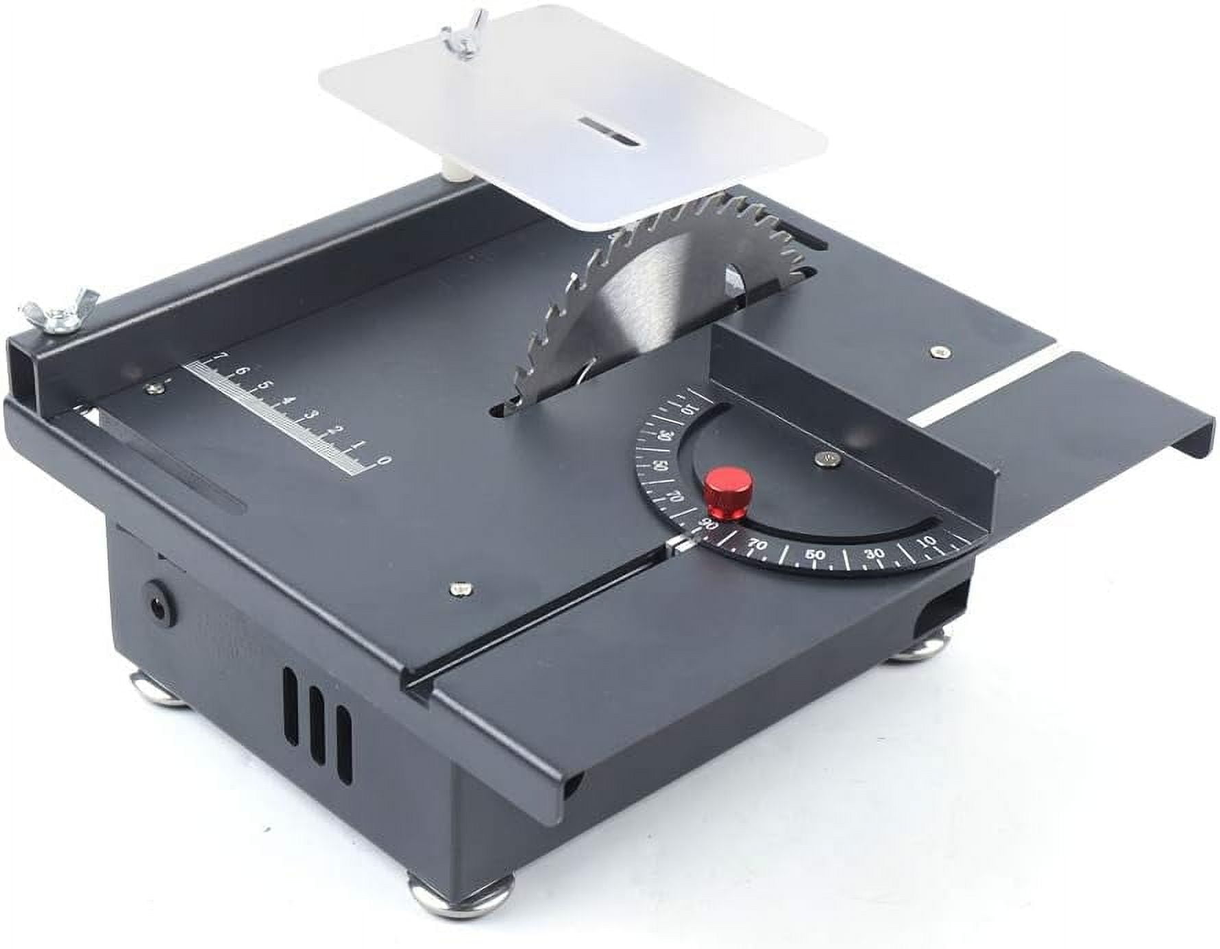 Mini Table Saw 100W 7 Gears Speed Table Saw Electric 1.3in Max. Cutting ...