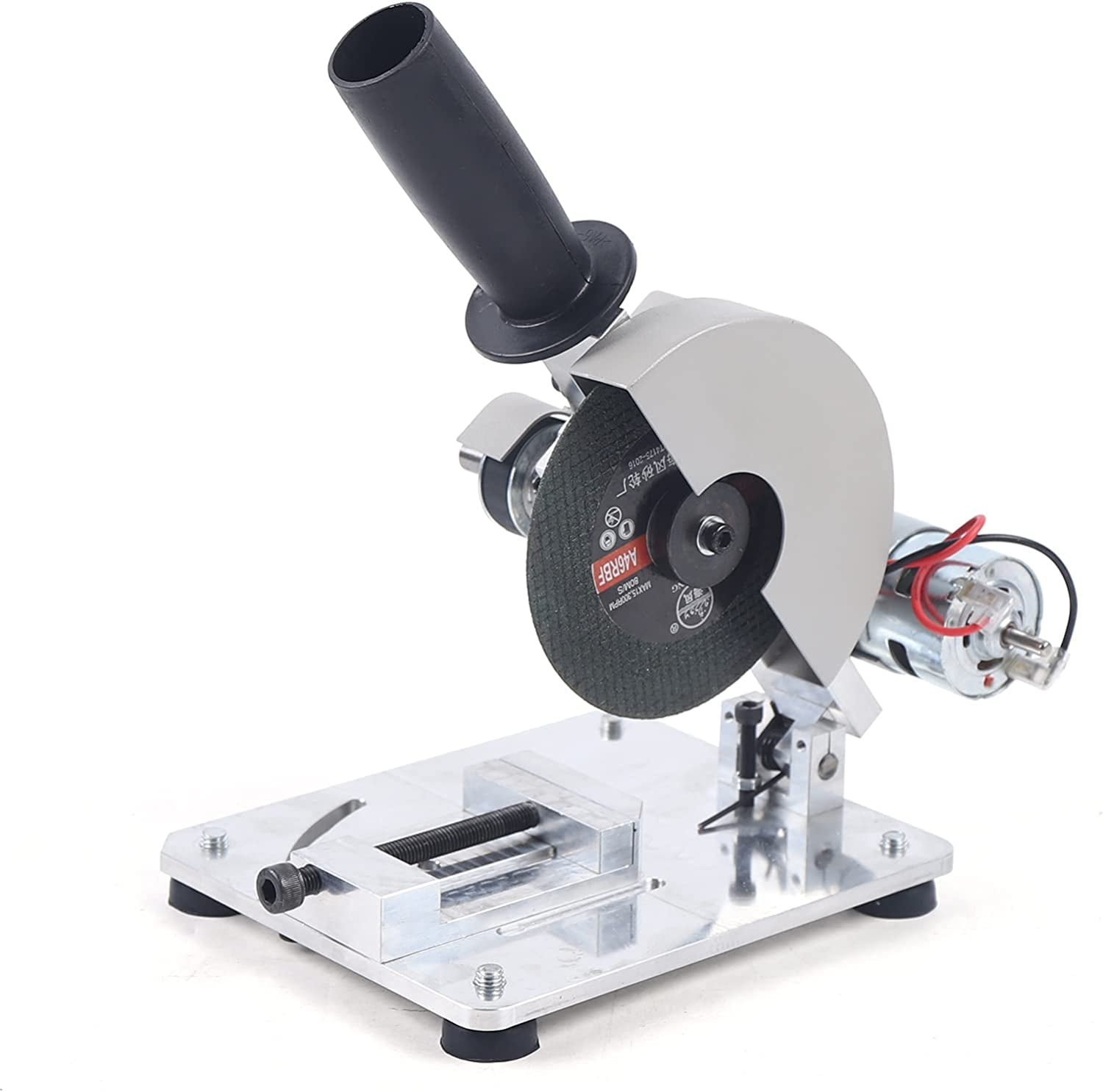 Mini Table Saw, 110V Adjustable Portable Chop Saw, Cutting Machine with ...
