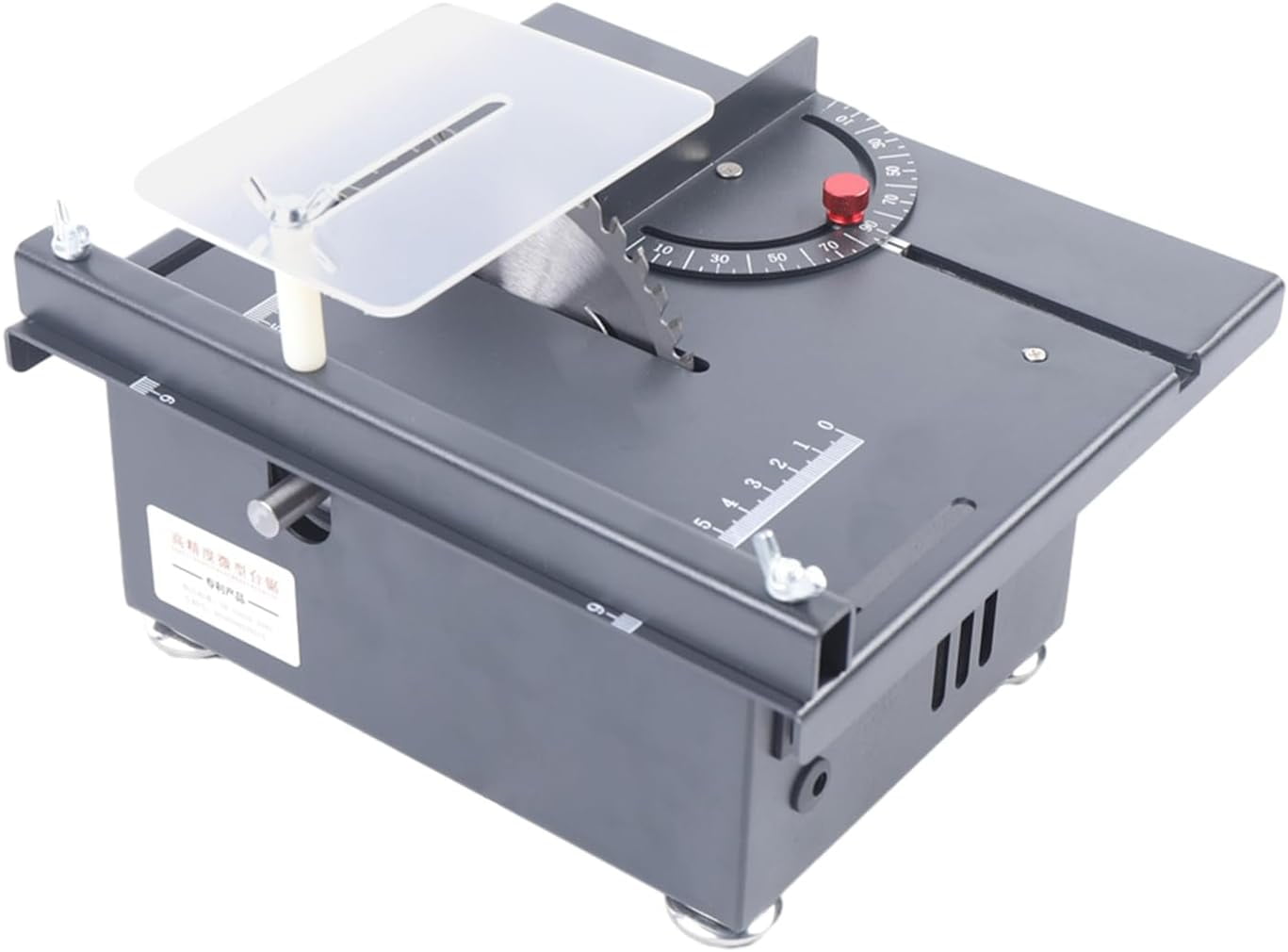 Mini Table Saw, 24V 0°-90° Angle Adjustment Motor Rotating Speed ...