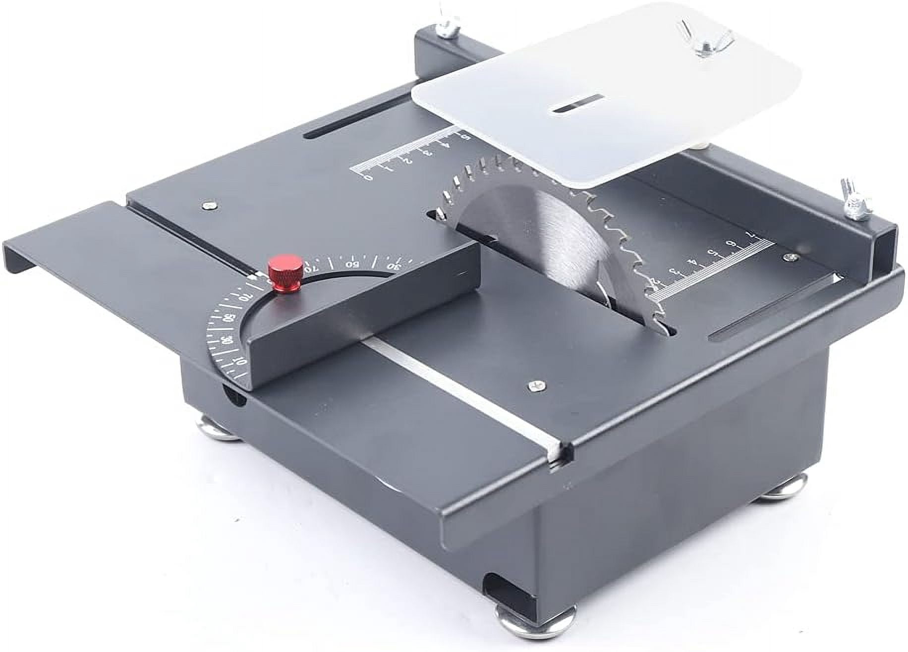 Mini Table Saw, 24V Mini Multi-functional Table Saw, 3400RPM 100W Seven ...