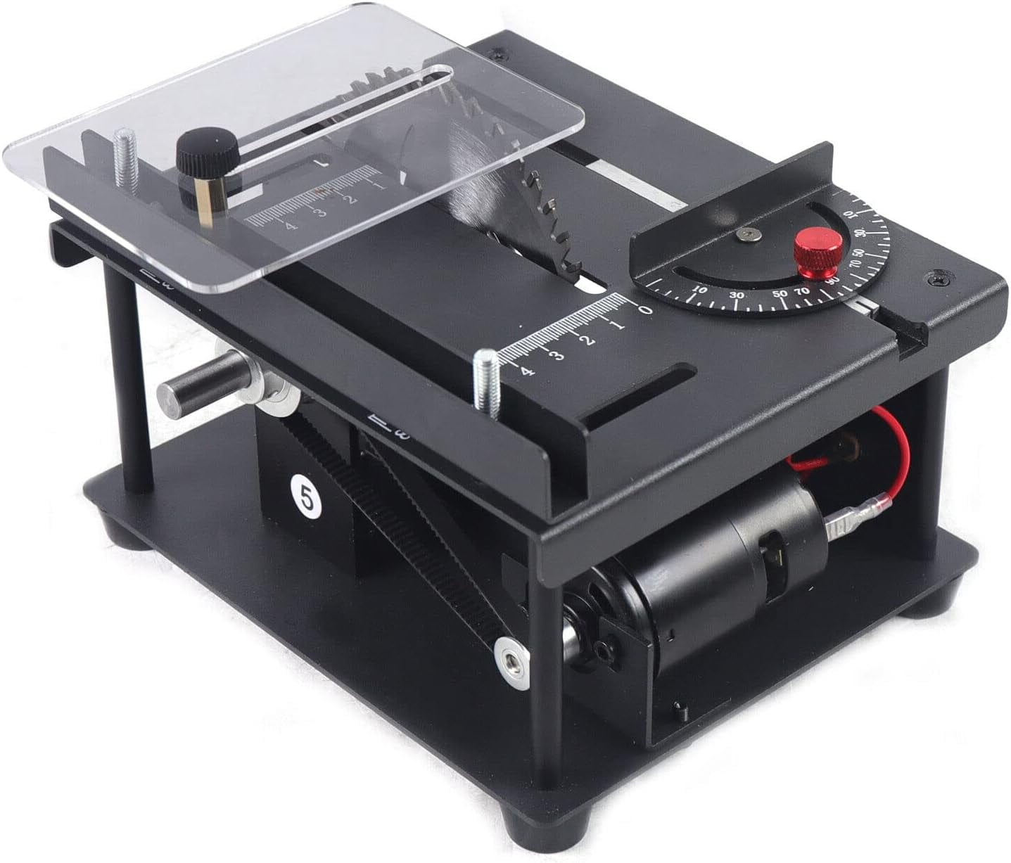 Mini Table Saw, 8500/min Multifunctional Mini Precision Table Saw 0-90 ...