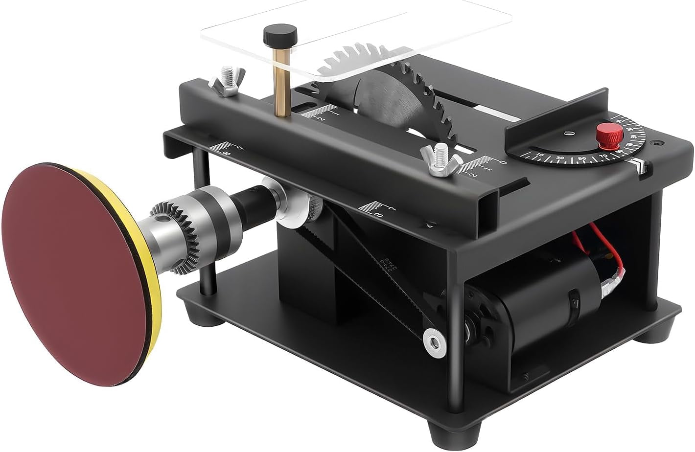 Mini Table Saw, Compact Design Multi-functional Desktop Saw, Corded ...