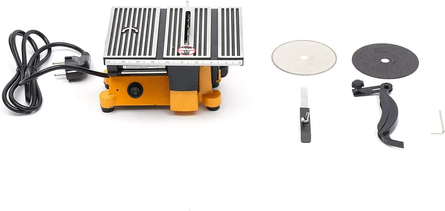 Mini Table Saw Cutting Machine, Portable Tabletop Saw Electric Benchtop ...