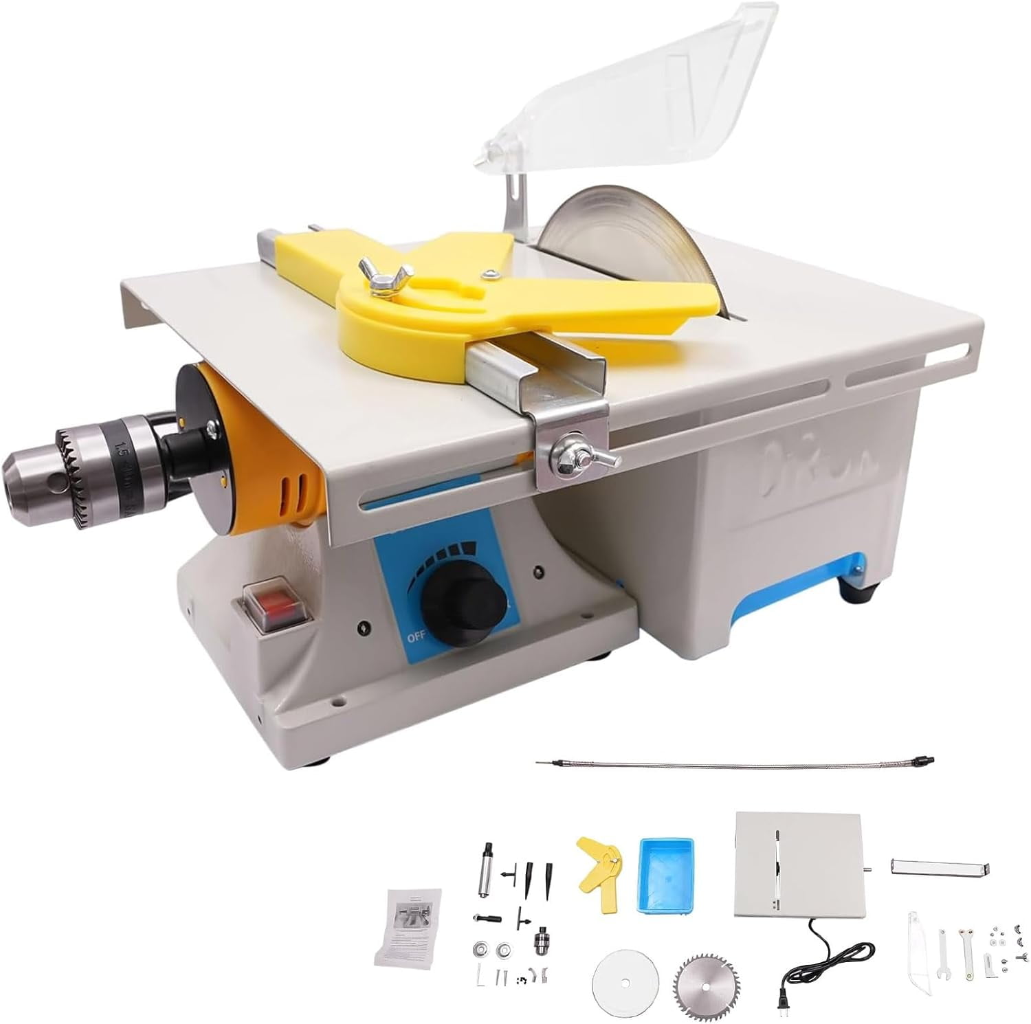 Mini Table Saw,Jewelry Making Polisher for Cutting Rocks,110V 750W ...