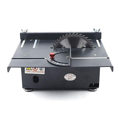 Mini Table Saw, Portable Hobby Tabletop Saw Electric Precision Benchtop ...