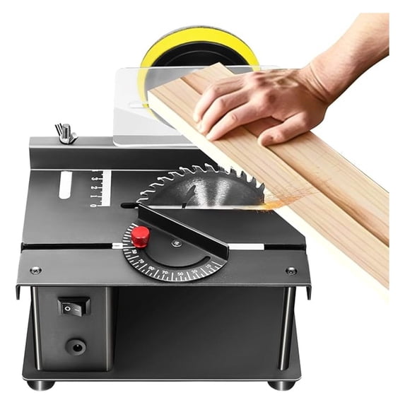 Mini Table Saw Portable Precision Multifunctional Mini Tablesaw 0-90 ...