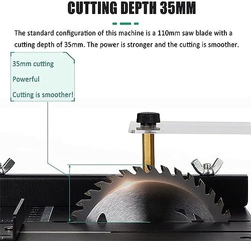Mini Table Saw Portable Table Saws for Woodworking, Multi-Functional ...