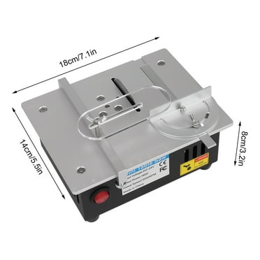 Wuzstar Mini Precision Table Saw Multi-Function Electric Curve Table ...