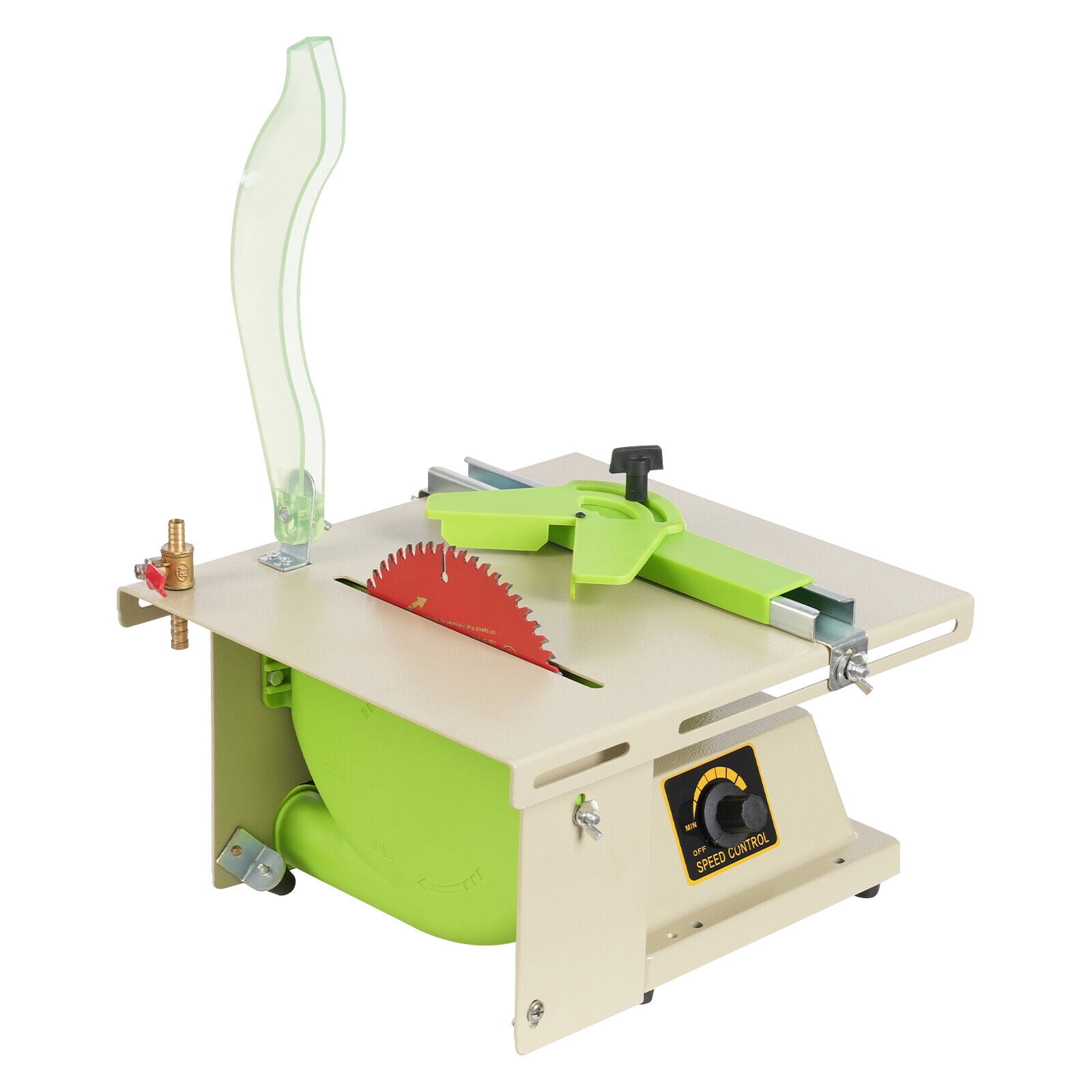 Mini Table Saw Table Saw & Jewelry Rock Polishing Buffer, 1380W Bench ...