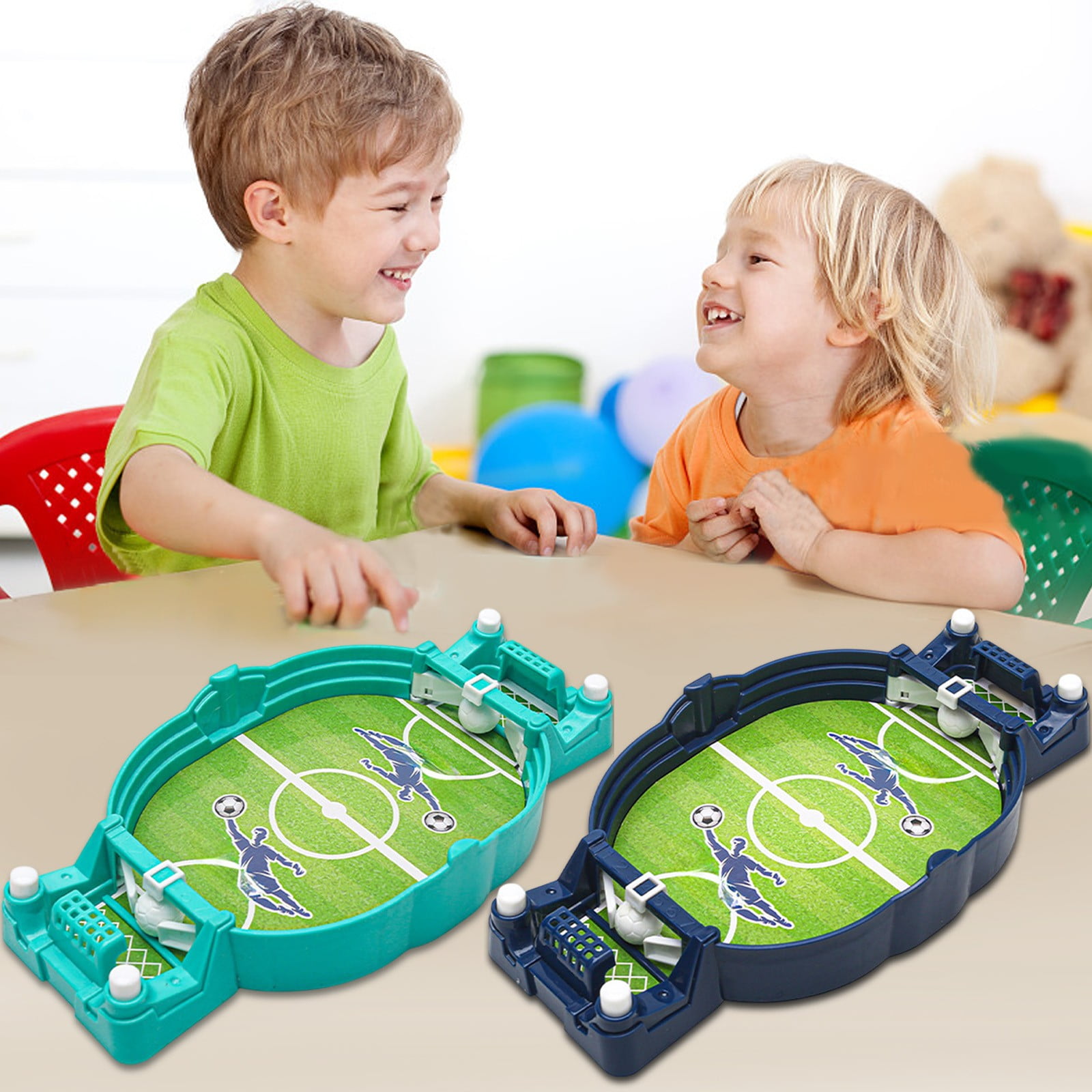 Mini Tabletop Foosball Game Set,Desktop Foosball Soccer Games,Table Top ...