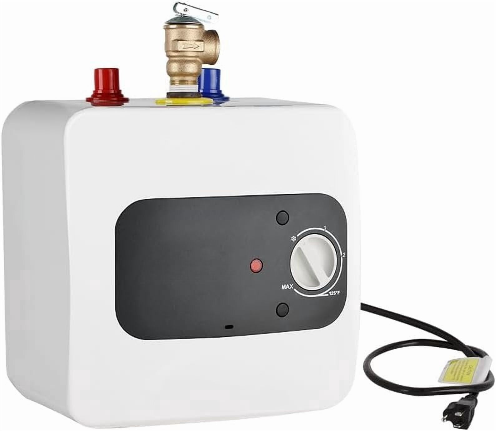 Mini Tank Water Heater 1.3 Gallons Hot Water Heaters 120V, Under Sink ...