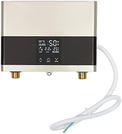 Mini Tankless Water Heater Electric - 110v 4000w On-Demand Instant Hot ...