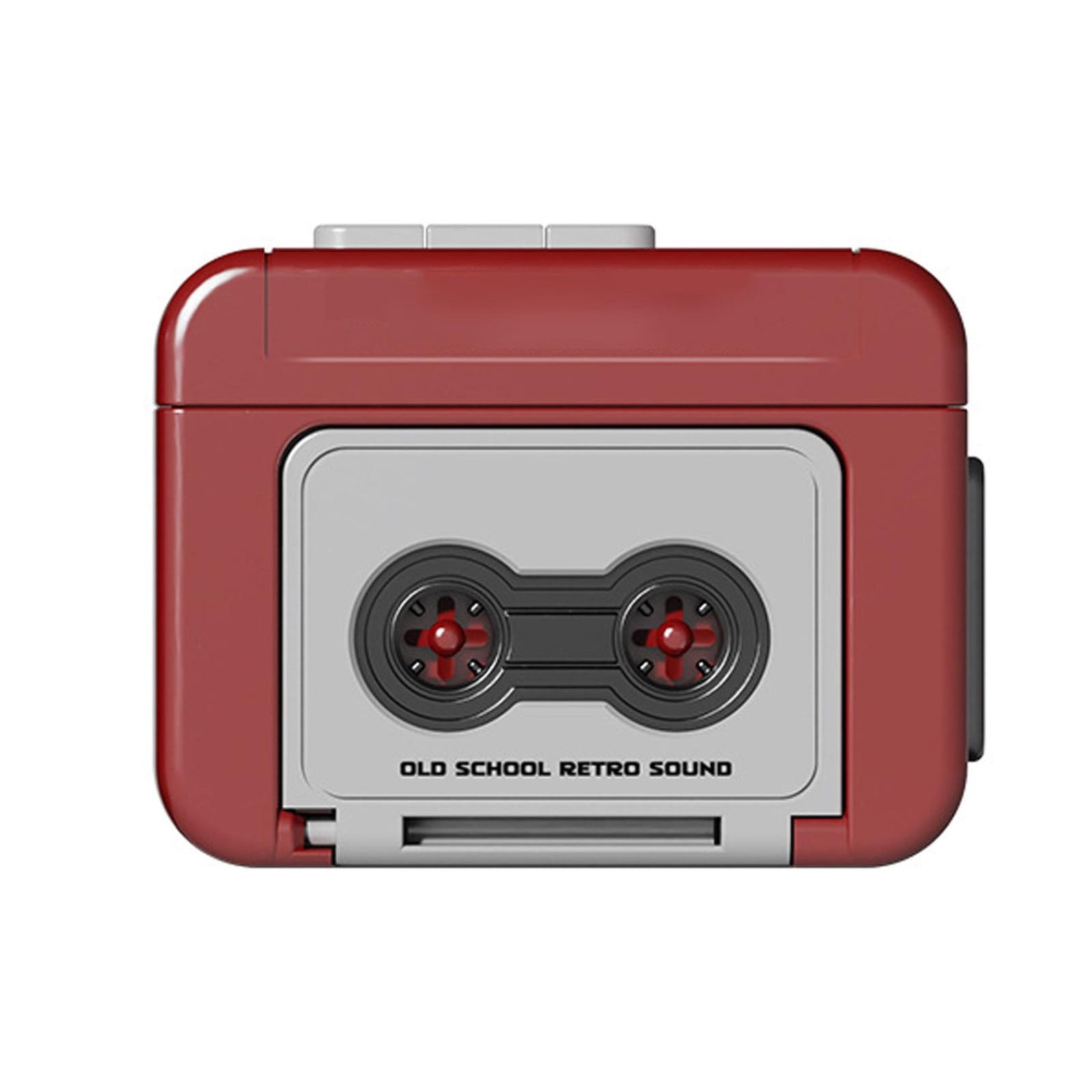 Mini Tape Recorder Keychains Retro Cassette Player Portable Keychain ...