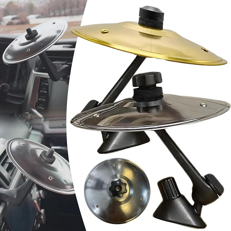 Mini Tarola Para Carro, Car Crash Cymbal, Platillo De Bateria Para Auto ...