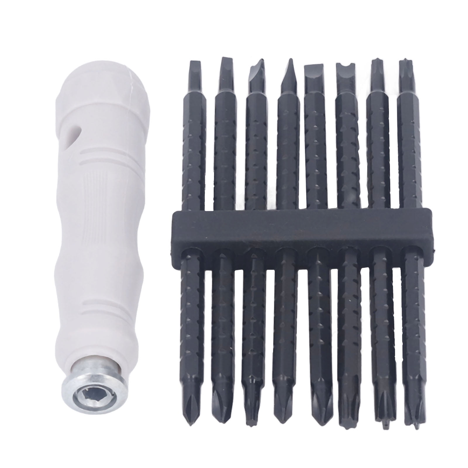 Mini Telescopic Ratcheting Screwdriver Set with 8 Bits - Cross Slot ...