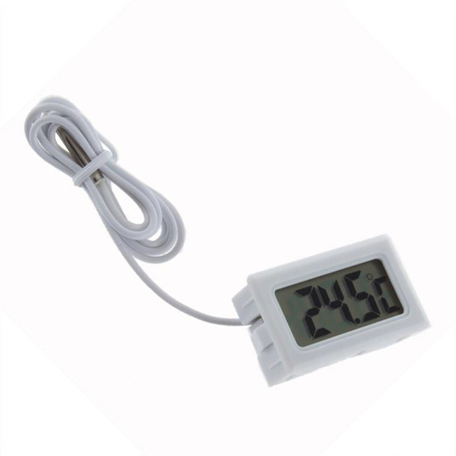Mini Temperature Sensor LCD Car Digital Thermometer Hygrometer ...