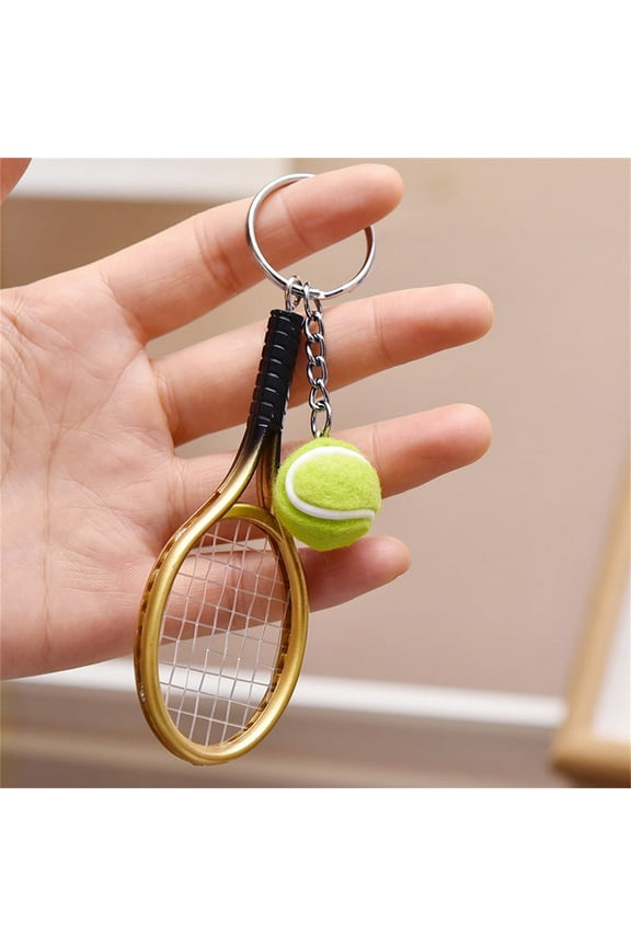 Tennis Keychain