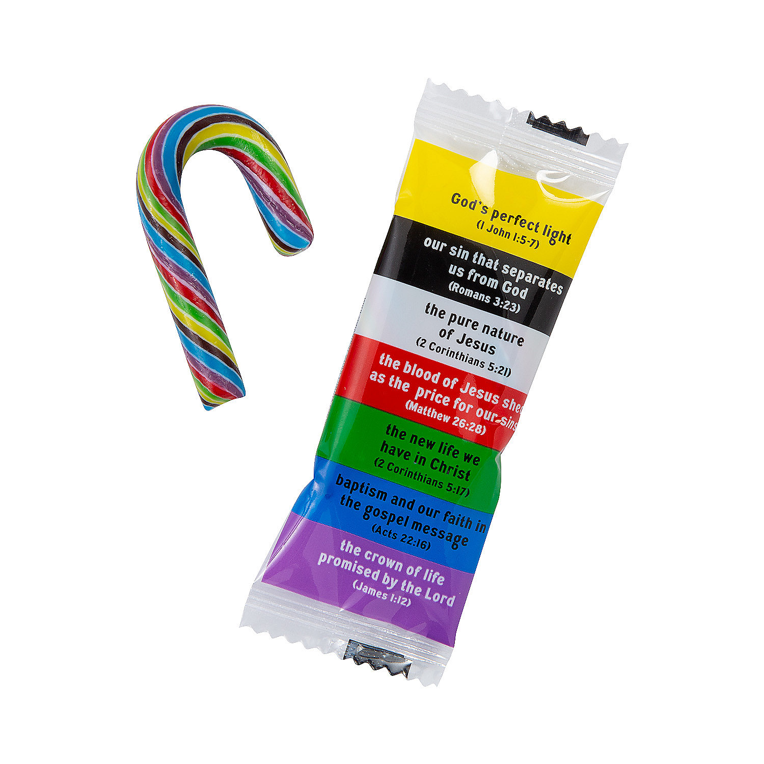 Mini “The Salvation Story” Candy Canes, Easter, Religious Candy, 40 ...
