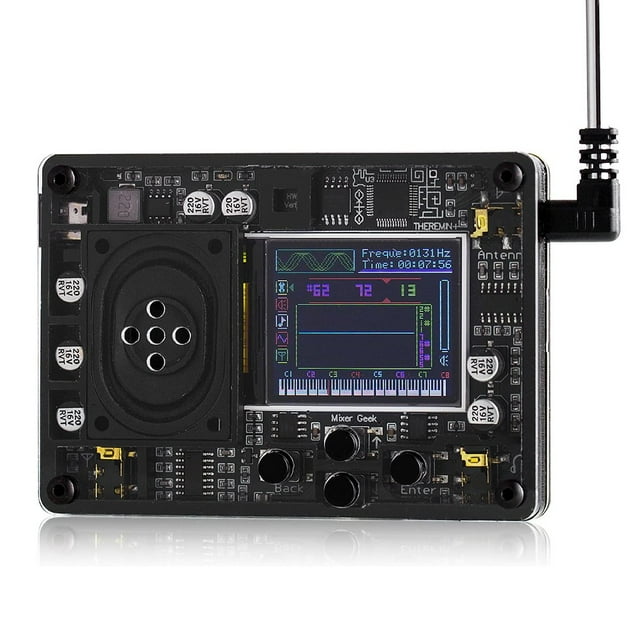 Mini Theremin Musical Electronic Creative Instrument With Screen ...