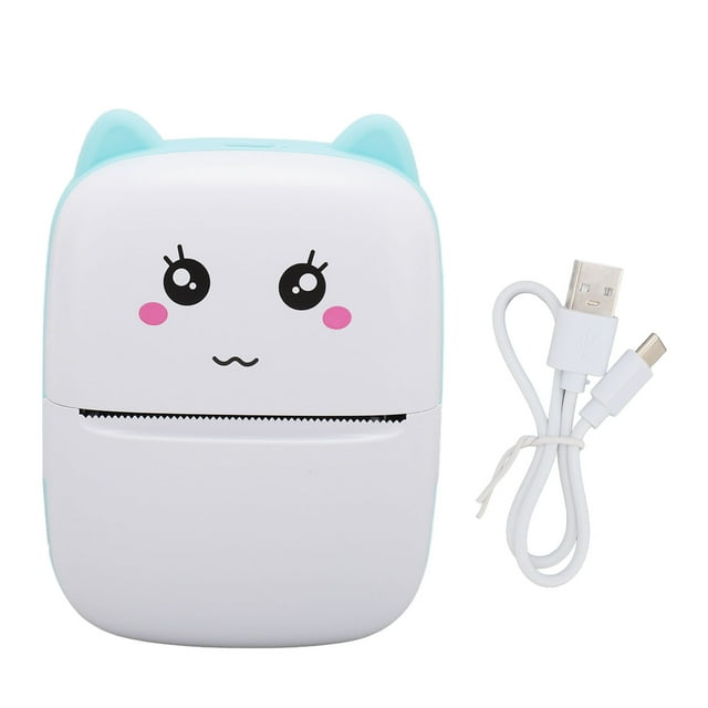 Mini Thermal Printer Portable Bluetooth Pocket Phone Printer for ...