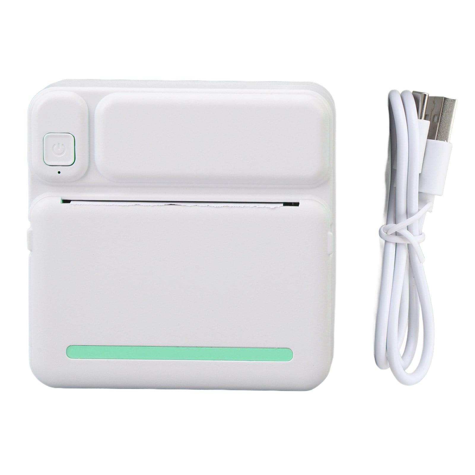 Mini Thermal Printer, Type C Rechargeable Cute Design Compact Phone ...