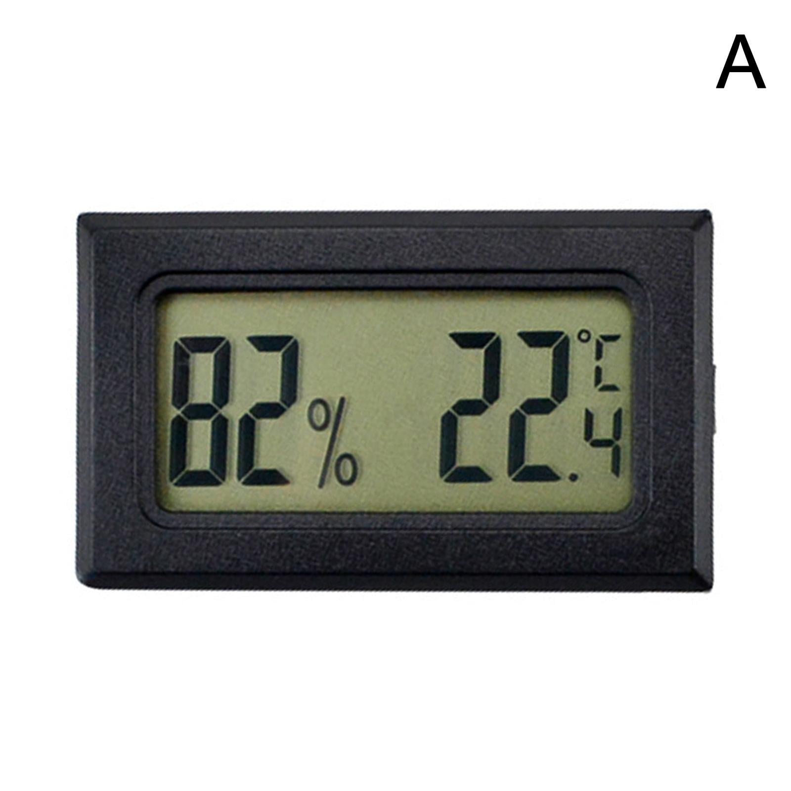 Mini Thermometer & Hygrometer,Mini LCD Digital Indoor Thermo-Hygrometer ...