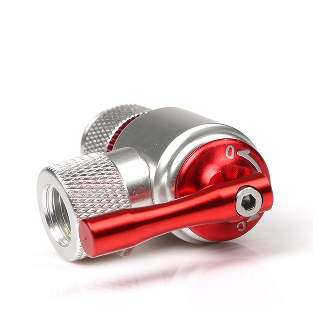 Mini Tire Pump Aluminum Alloy CO2 Emergency Ball Inflator with 16g Gas ...