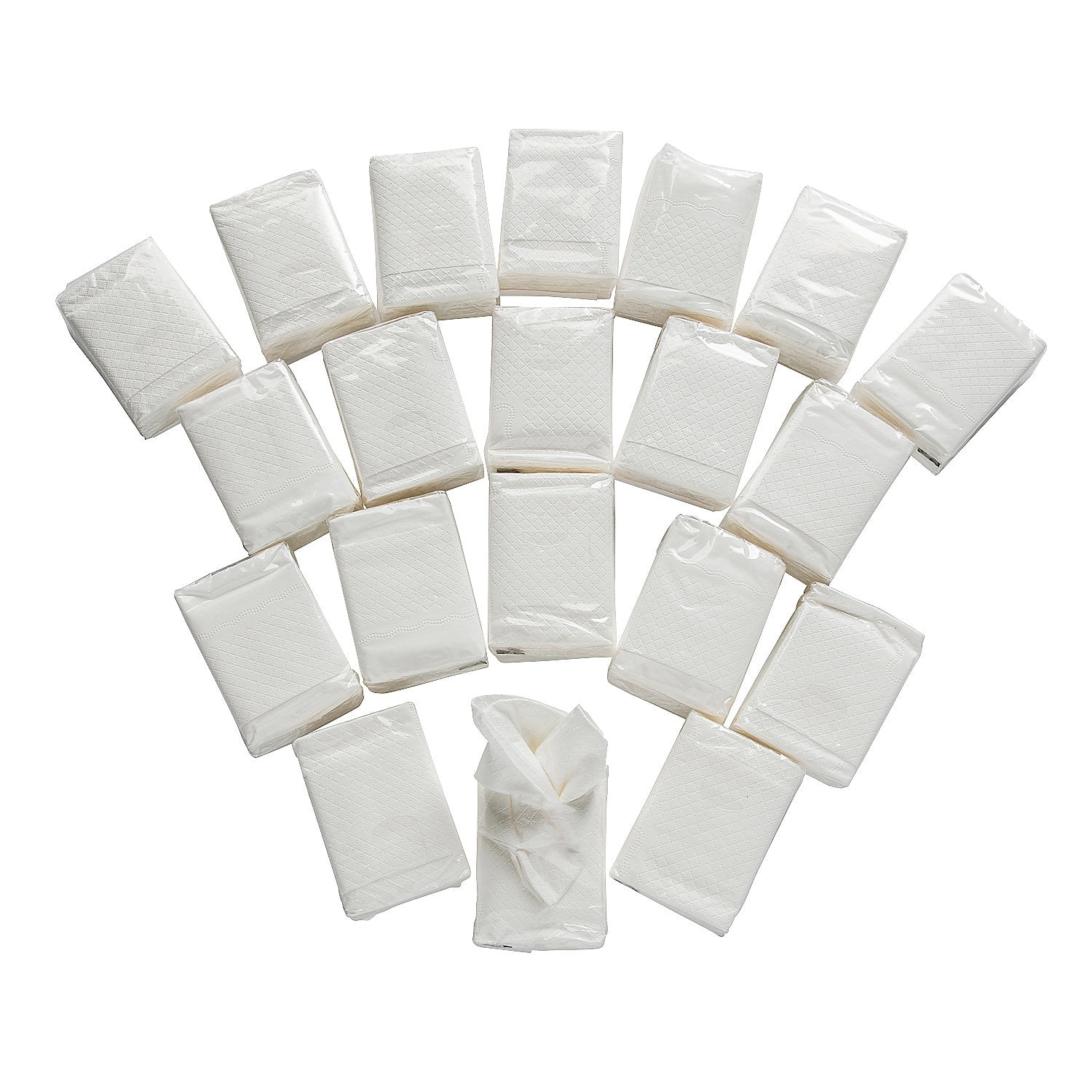 Mini Tissue Packs Bulk 100 Pc - Walmart.com