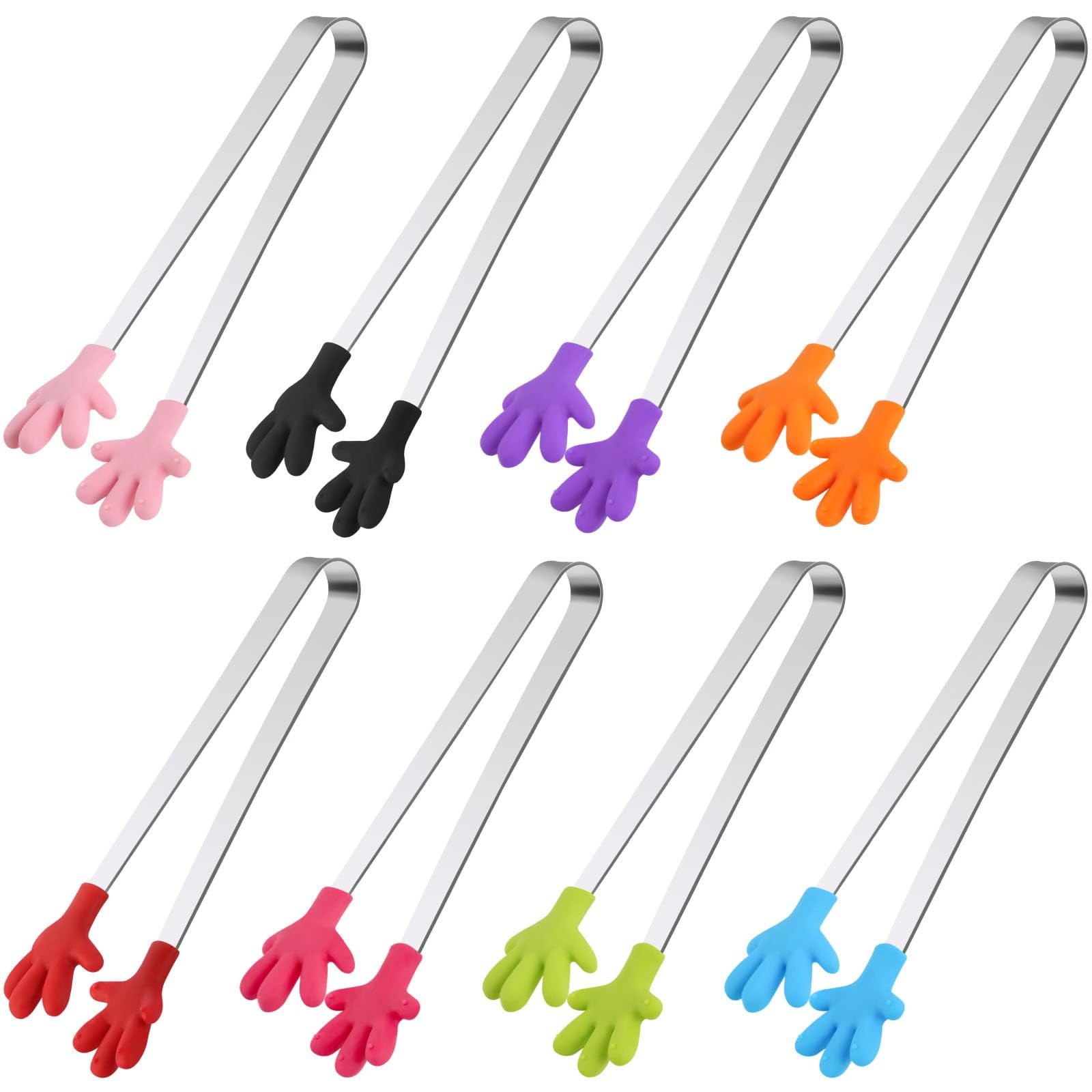 Mini Snack Tongs 5.1 Inch, Kitchen Accessory for Candy, Ice, Olives ...