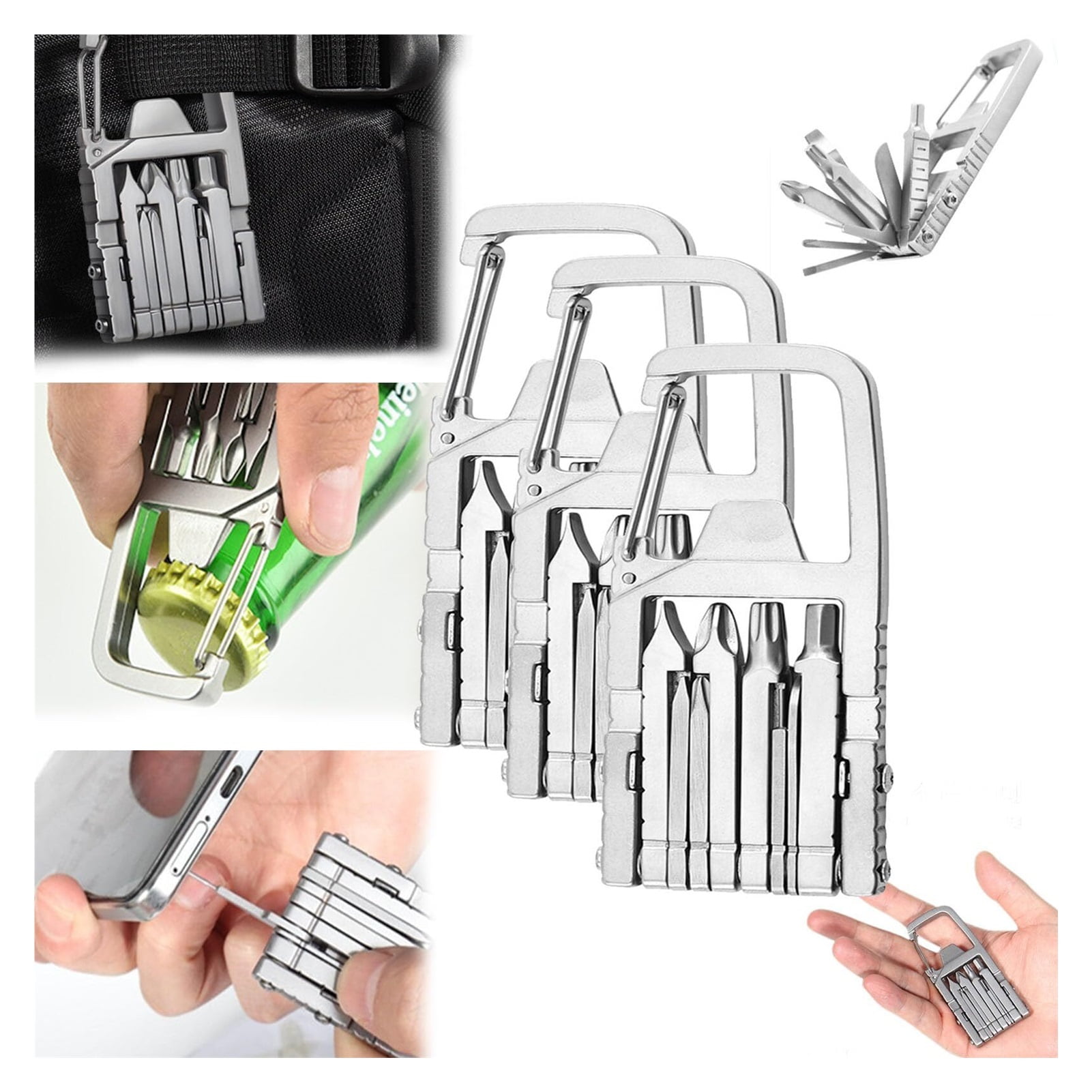 Mini Tool,12 In 1 Jaw Breaker Mini Multi Tool, Foldable Jaw Breaker ...