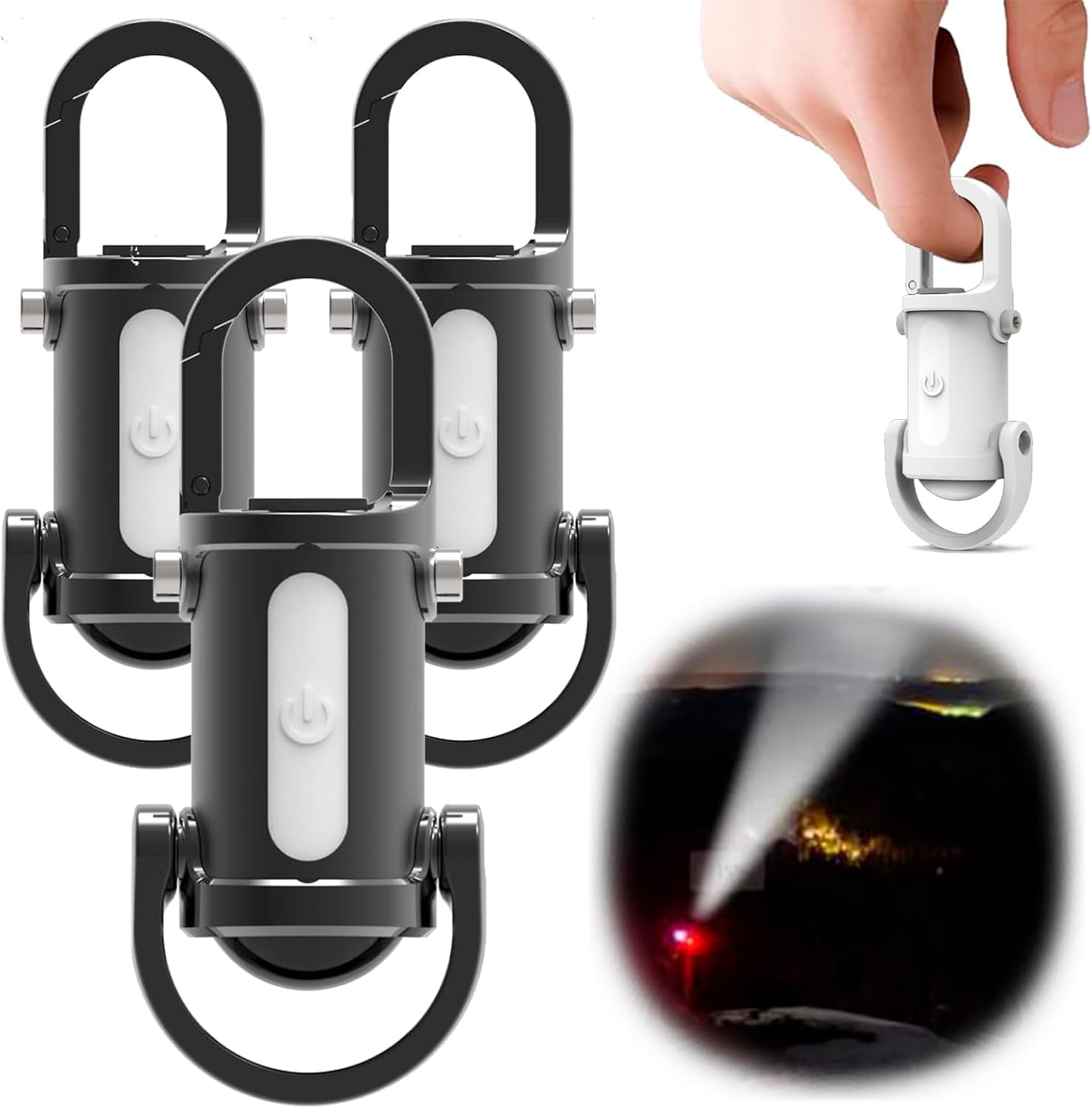 Mini Torch 2025 New, 3 in 1 Flashlight & Power Bank & Keychain, Mini ...