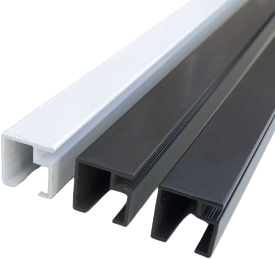 Mini Track Screen in Porch Kit - Low Profile Aluminum Frame - Bronze ...