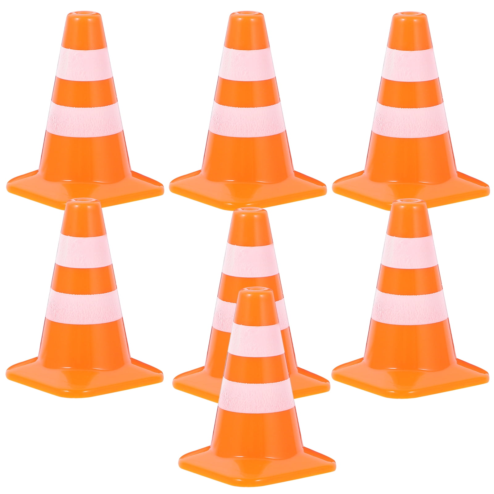 Mini Traffic Road Signs Playset for Kids - Orange Construction Theme ...