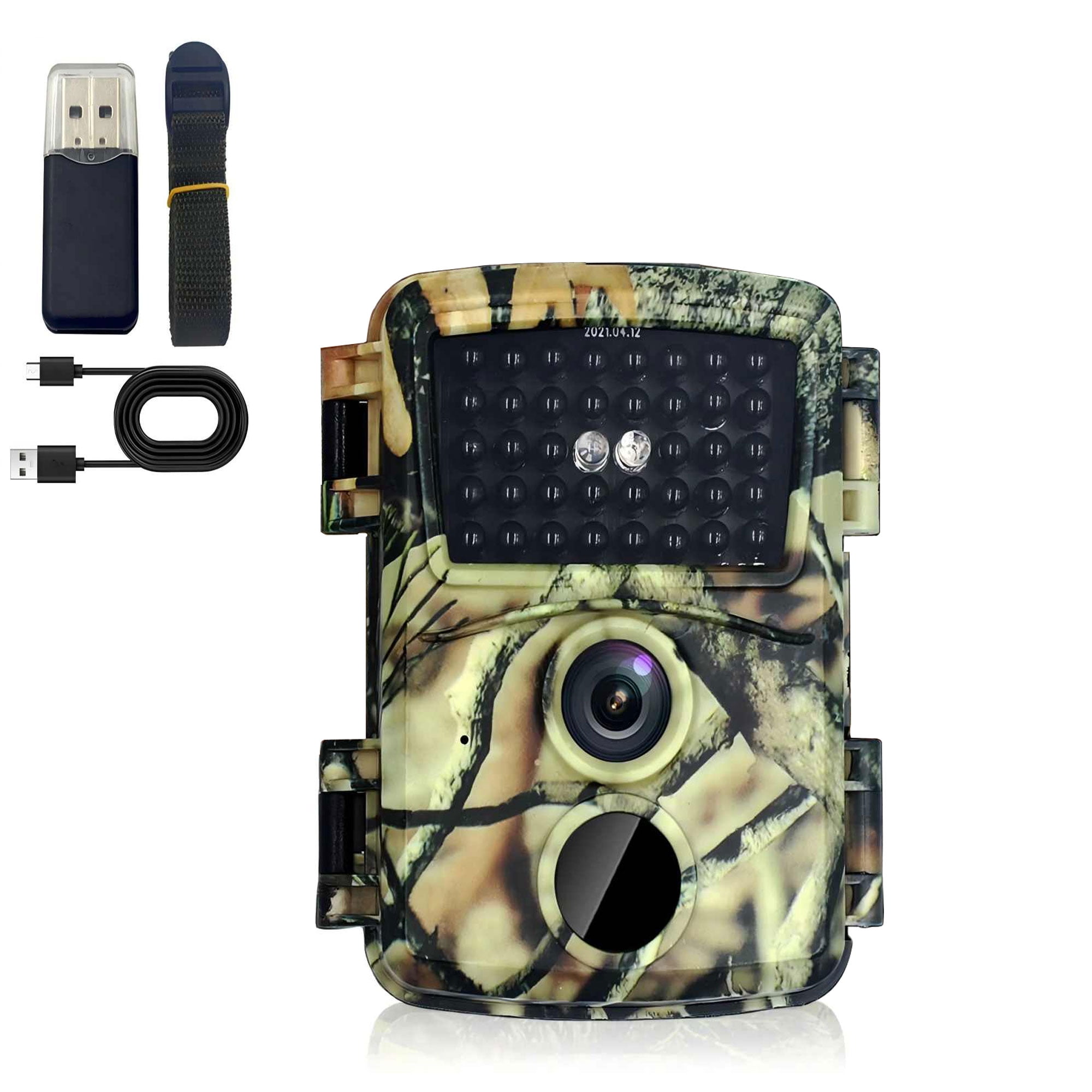 Mini Trail Camera 20MP 1080P with Infrared Night Vision Full HD Game ...