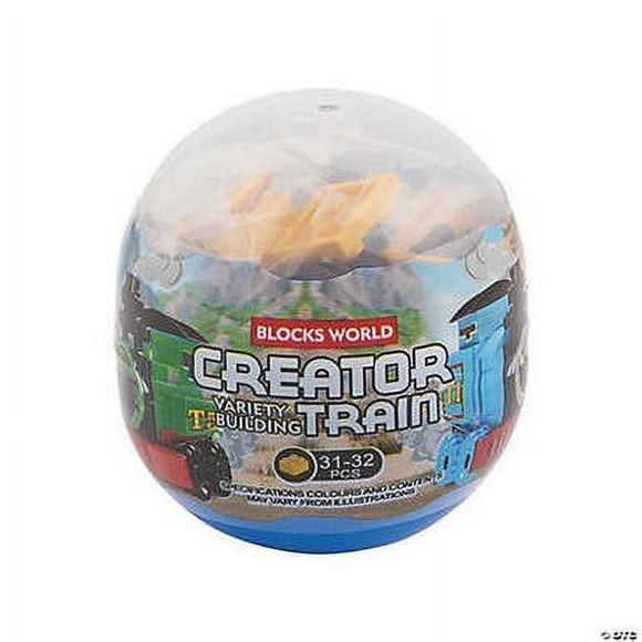 Building Block Train Set