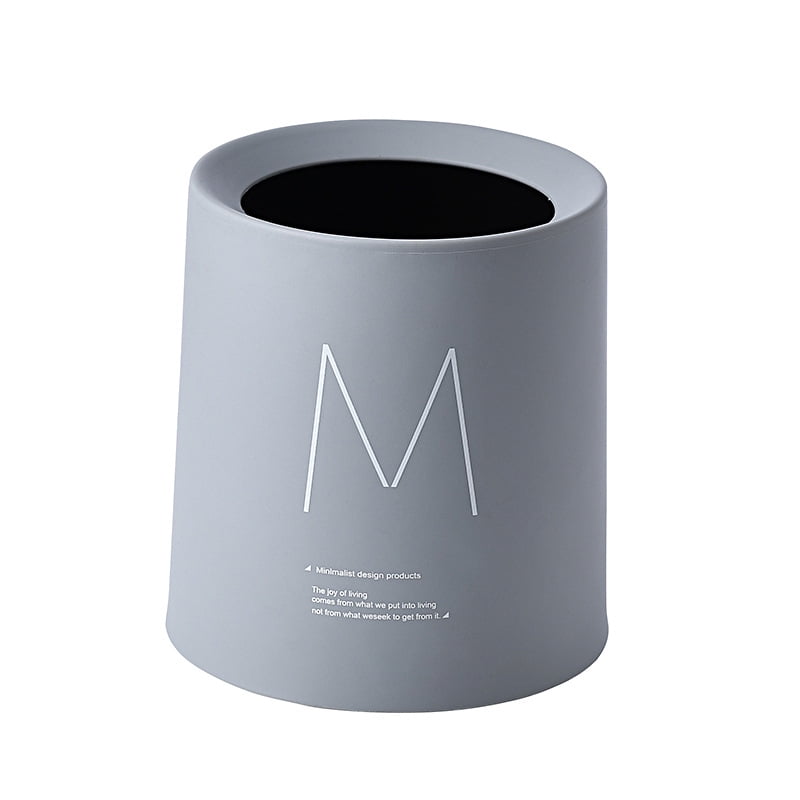 Mini Trash Can with Lid - Removable Small Garbage Can, Tiny Plastic ...