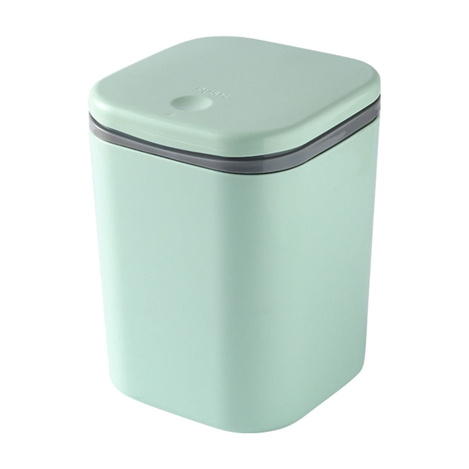 Mini Trash Can with Lid, Small Garbage Container Bin for Desktop ...