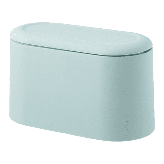 Mini Trash Can with Lid - Removable Small Garbage Can, Tiny Plastic ...