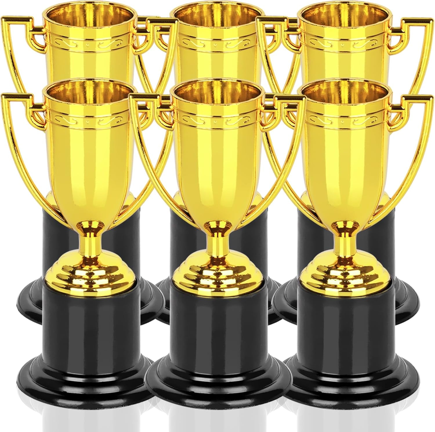 Mini Trophies,Gold Trophy Award, Plastic Trophies for Kids, 4 Inch ...