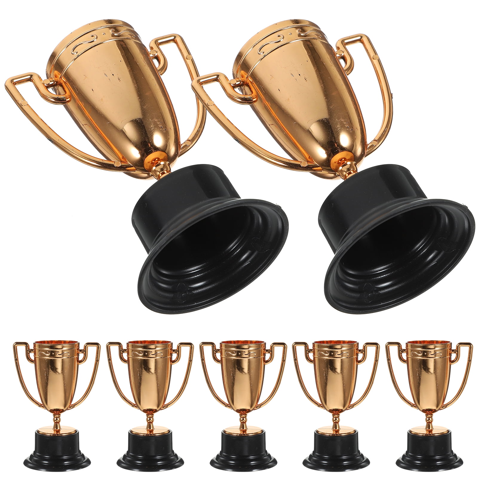 Mini Trophy 20 Pcs Baseball for Kids Plastic Decor Models Gold and ...